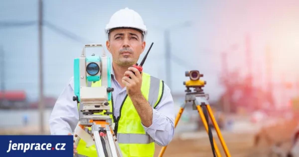 Geodet/Geodetka s dobrým finančním ohodnocením | JenPráce.cz